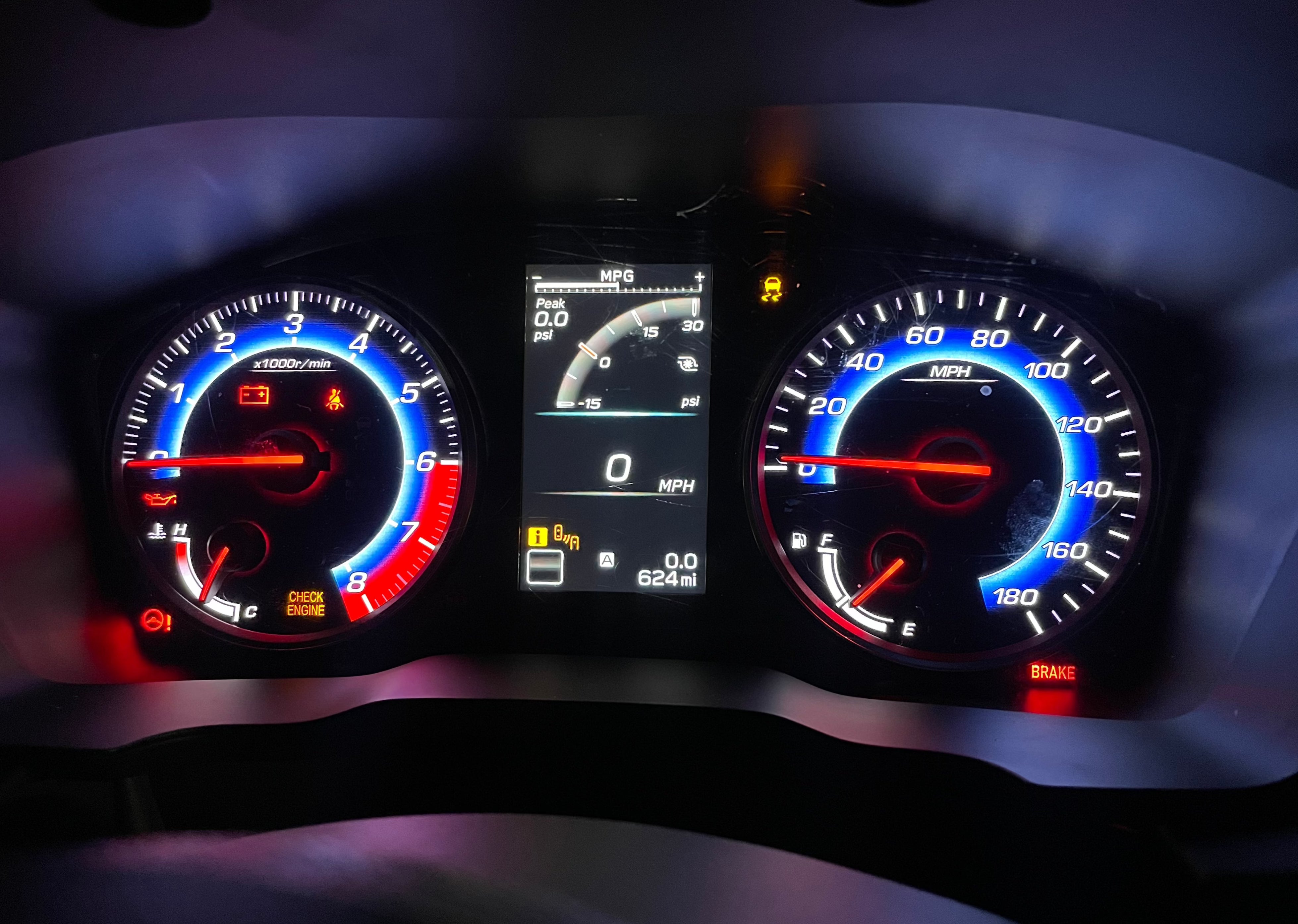 Illumaesthetic Subaru WRX (VB 2022+) - Gauge Faces