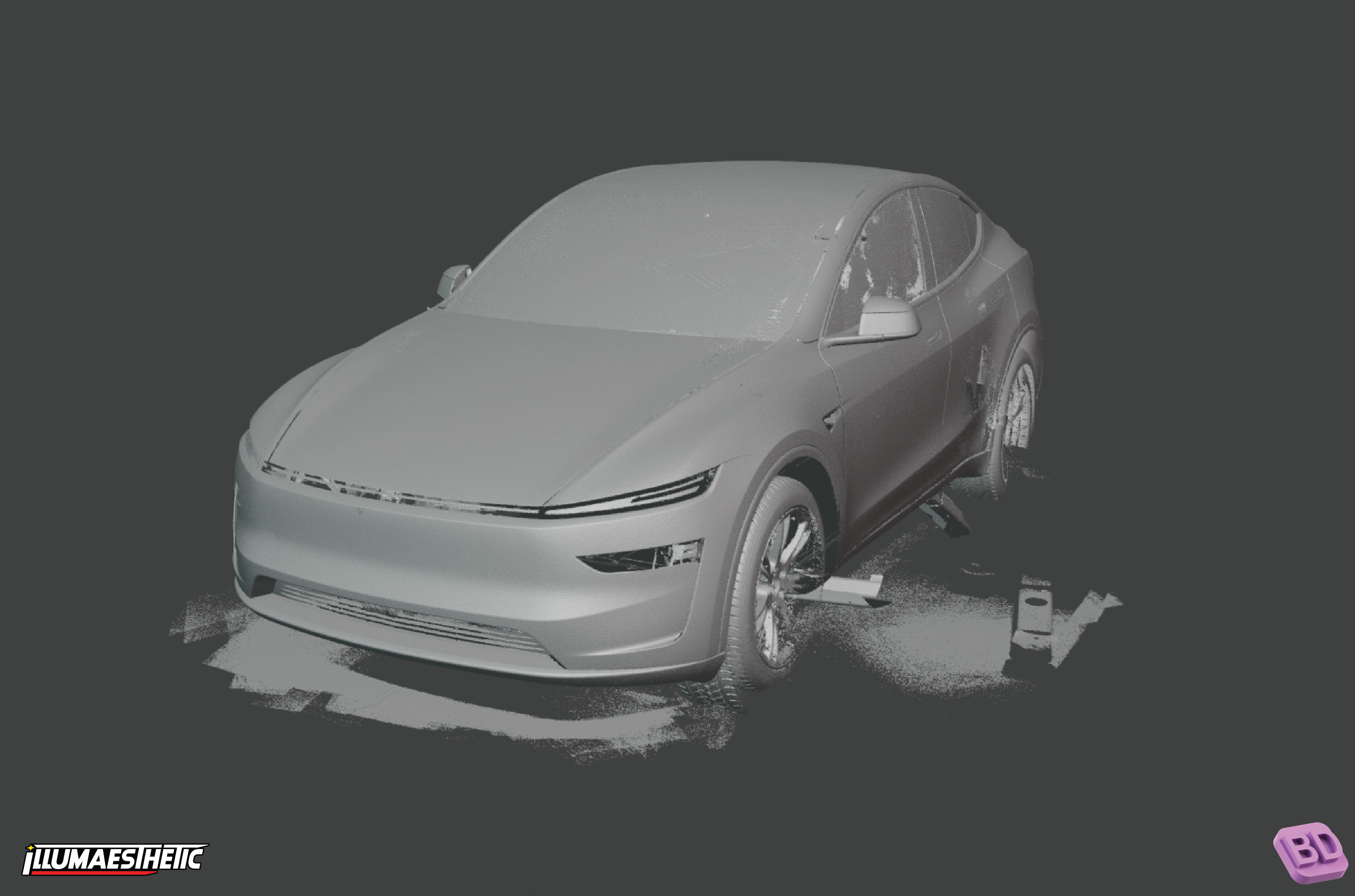 Tesla Model Y (Juniper) 3D Scan (2025+) – Illumaesthetic