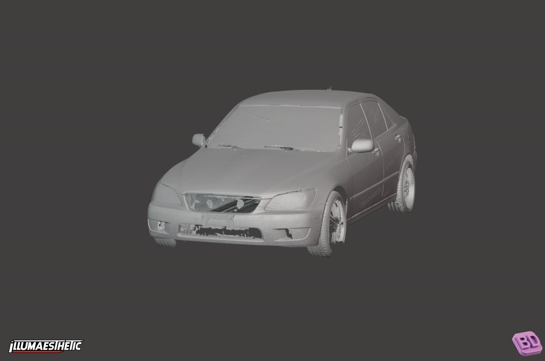 Lexus IS300 / Toyota Altezza (XE10) 3D Scan (1998–2005) – Illumaesthetic