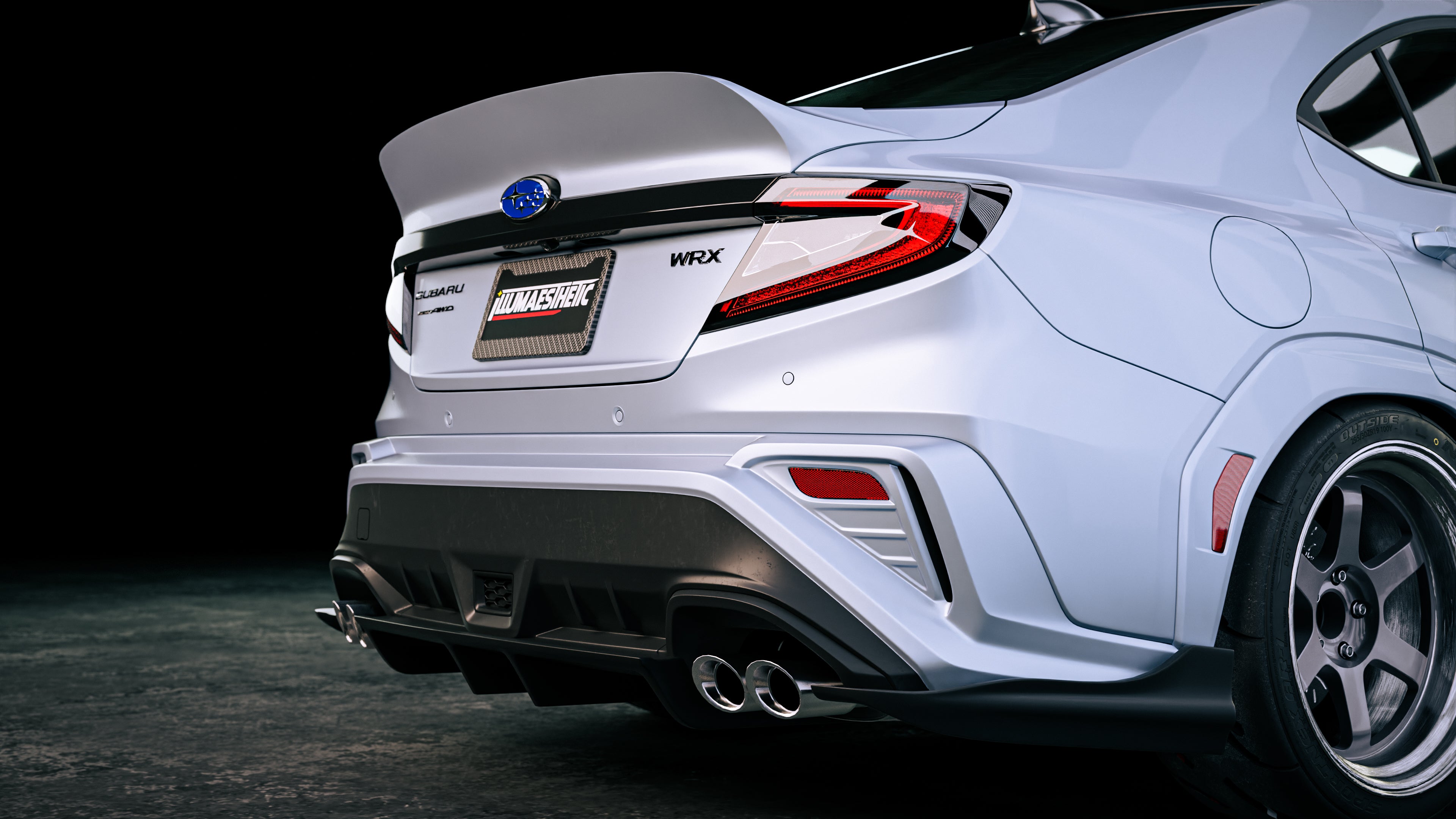 VB WRX Rear Duckbill - Illumaesthetic