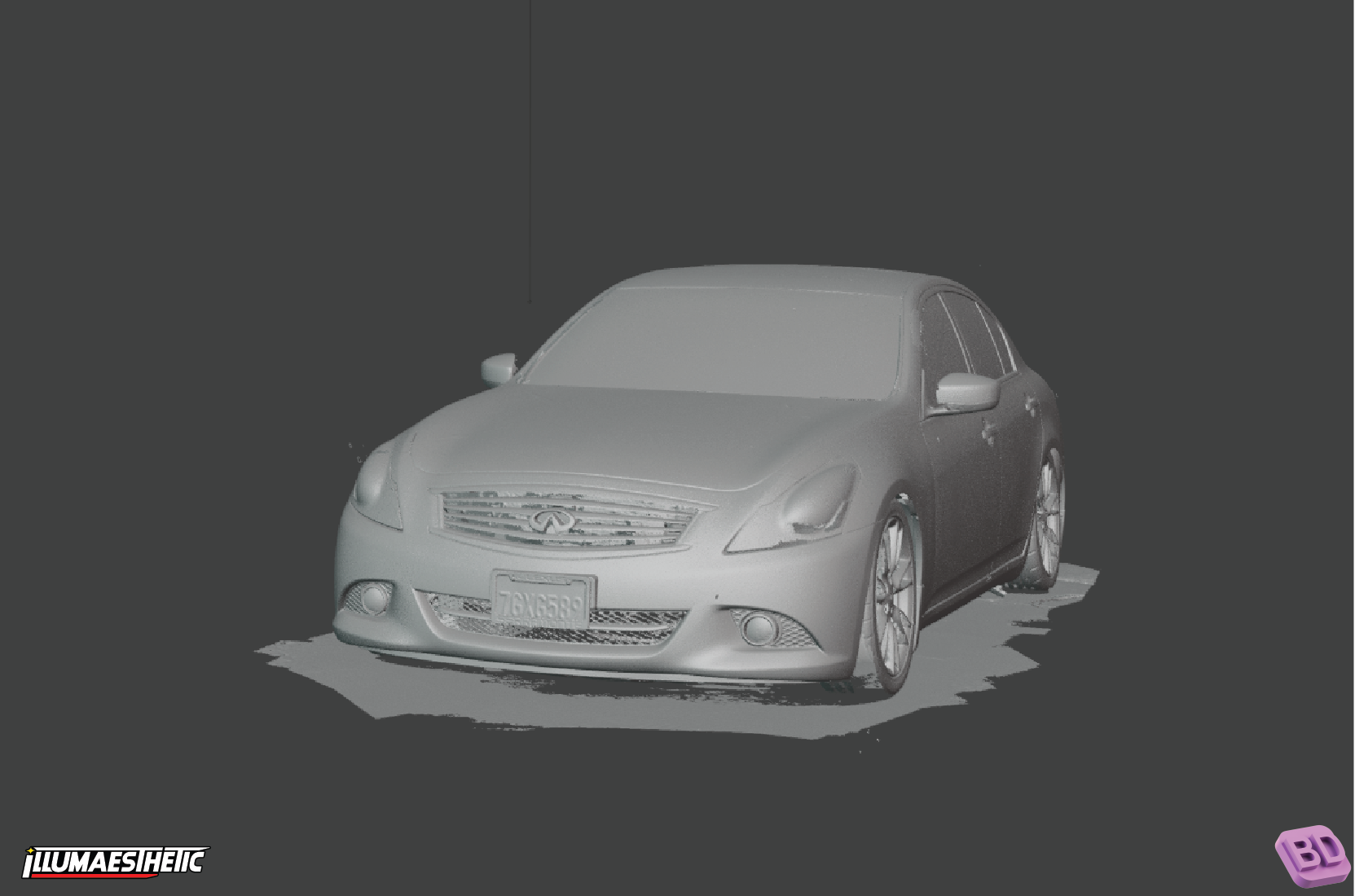 Infiniti G37 Sedan (V36) 3D Scan (2006-2015) – Illumaesthetic