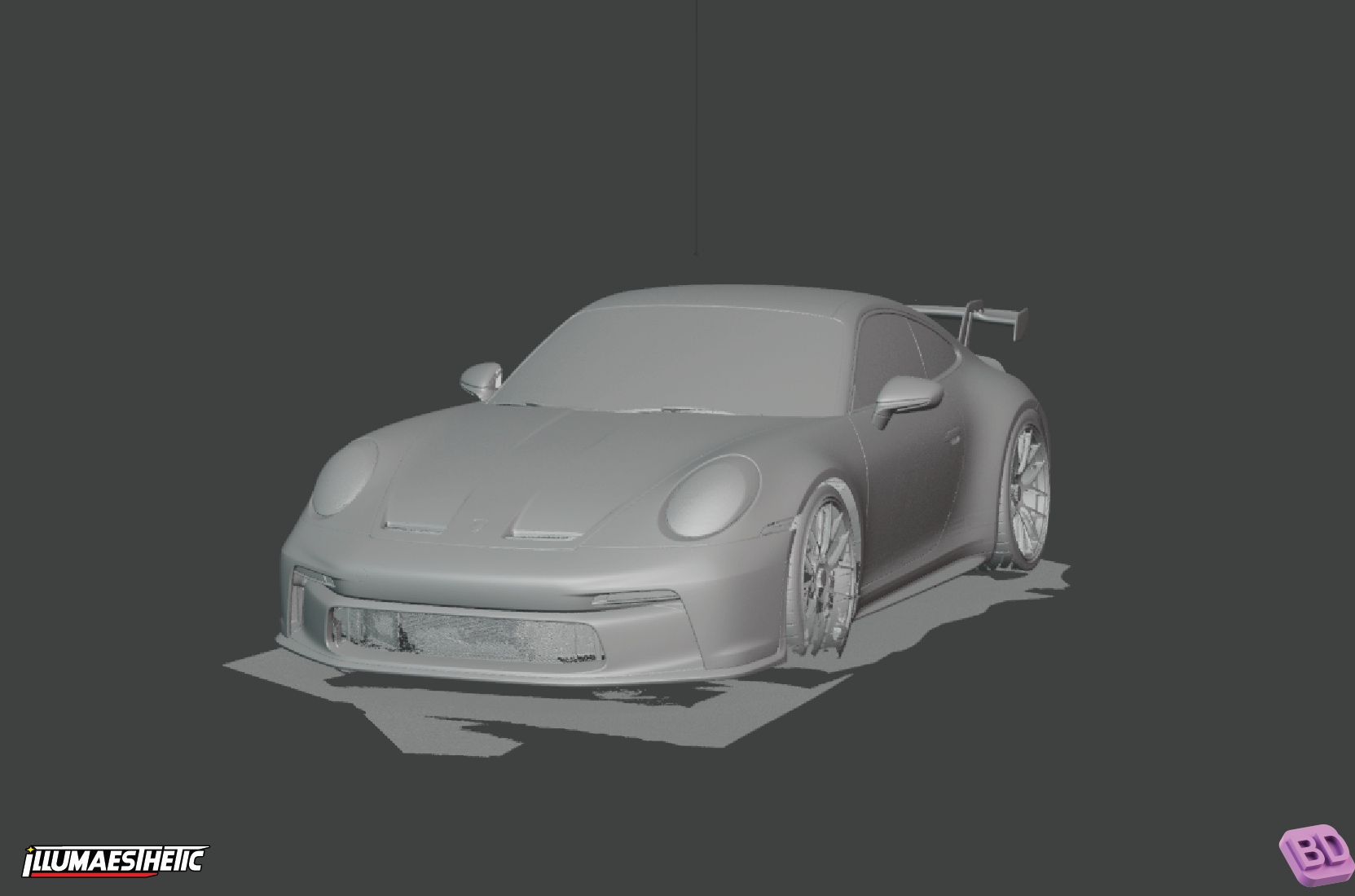 Porsche 911 GT3 (992) 3D Scan (2021+) – Illumaesthetic