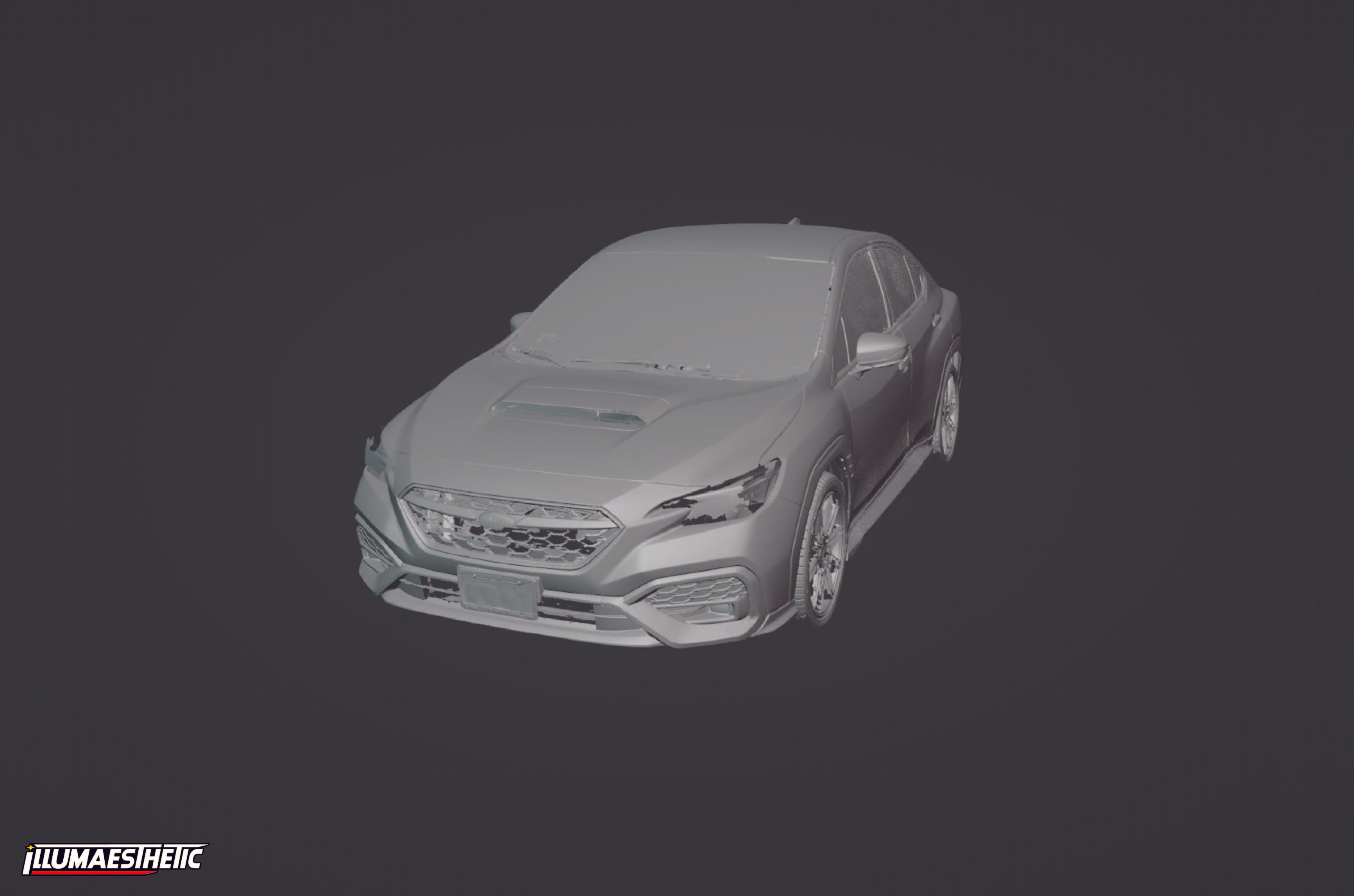 Subaru WRX 3D Scan (2022+, VB) – Illumaesthetic