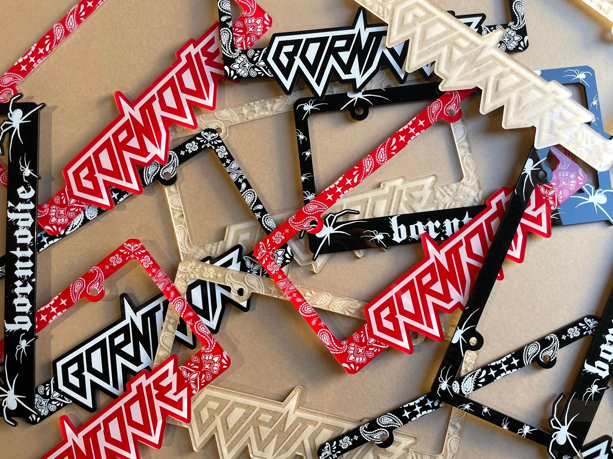 Bulk Order Custom License Plate Frames – Illumaesthetic