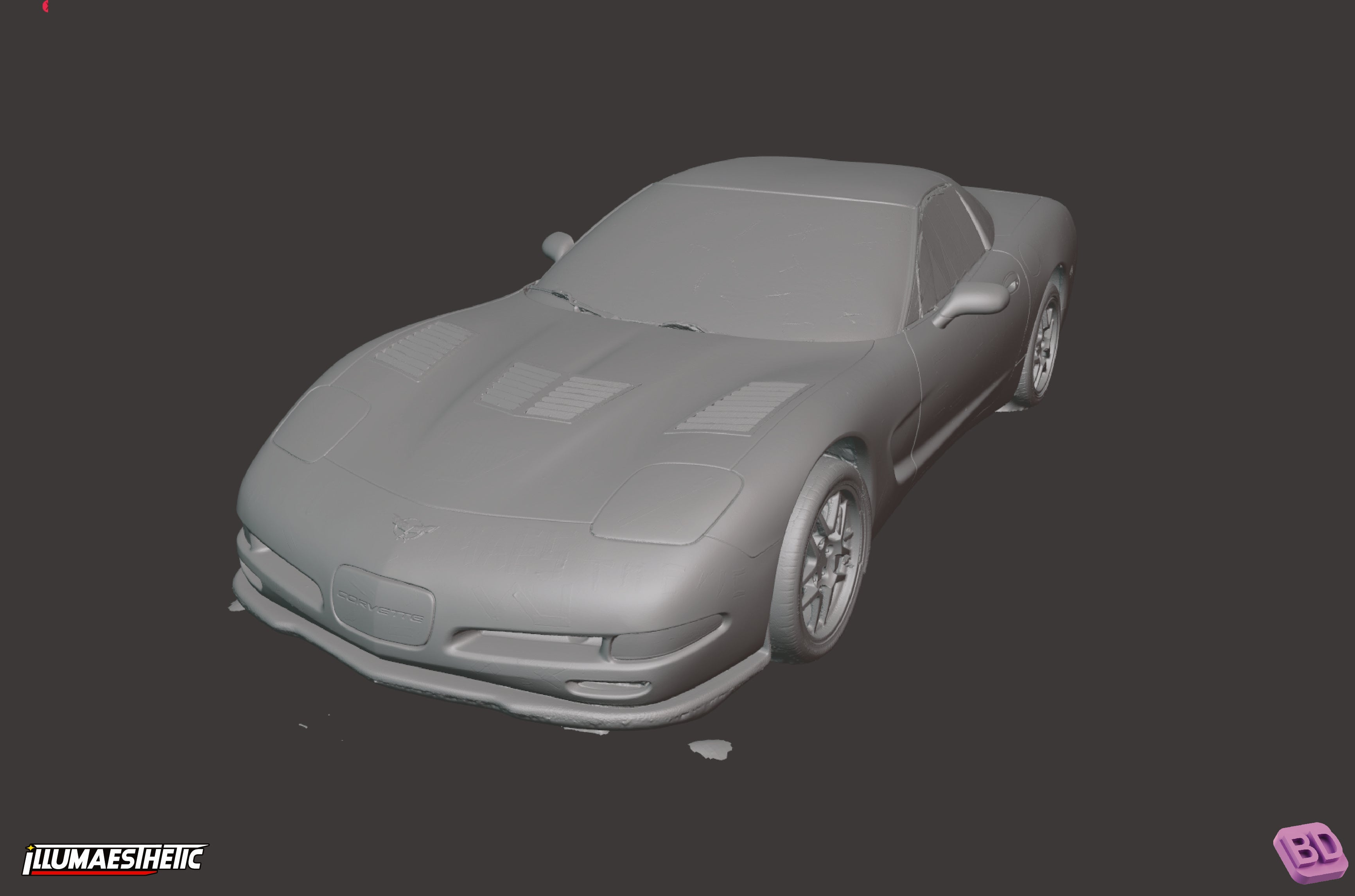 Chevrolet Corvette C5 3D Scan (1997-2004) – Illumaesthetic