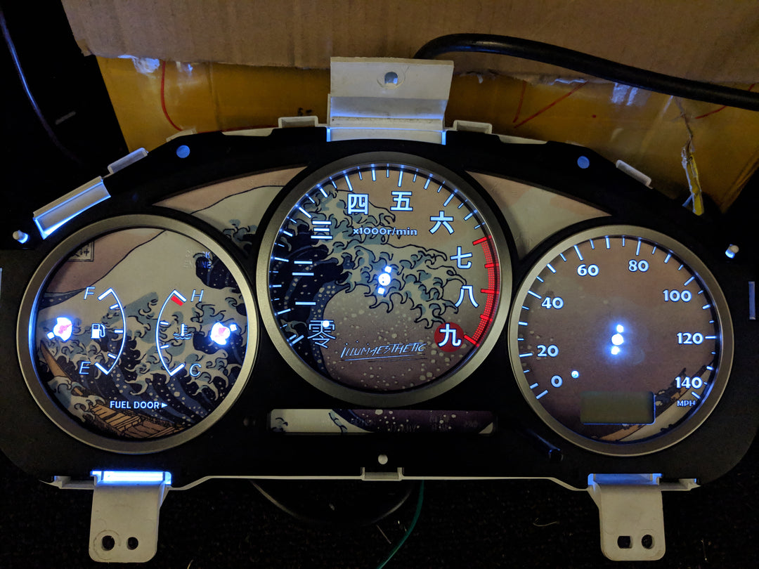 Rx8 Custom Gauge Cluster