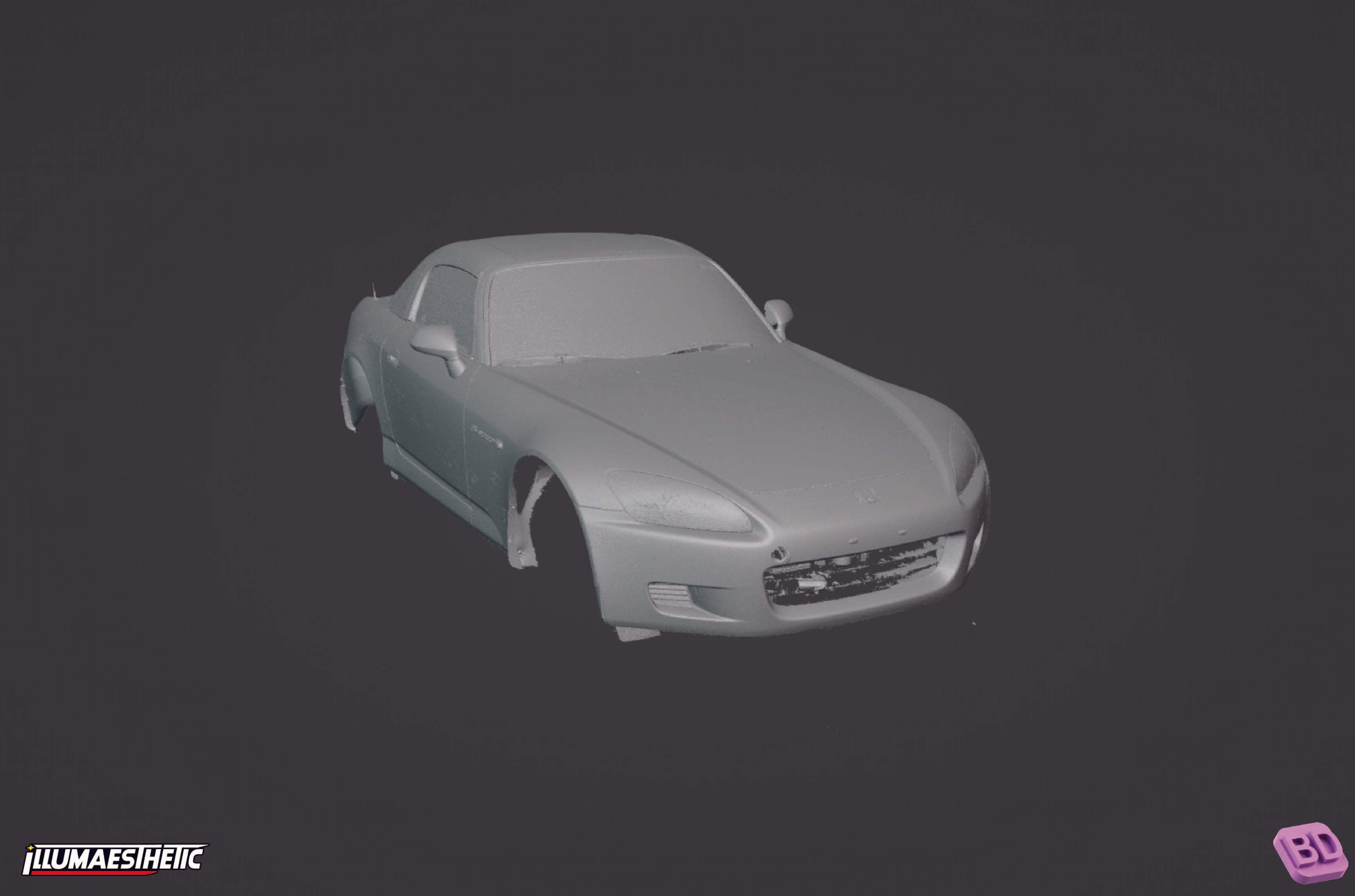 Honda S2000 AP1 3D Scan Data (1999-2003) – Illumaesthetic