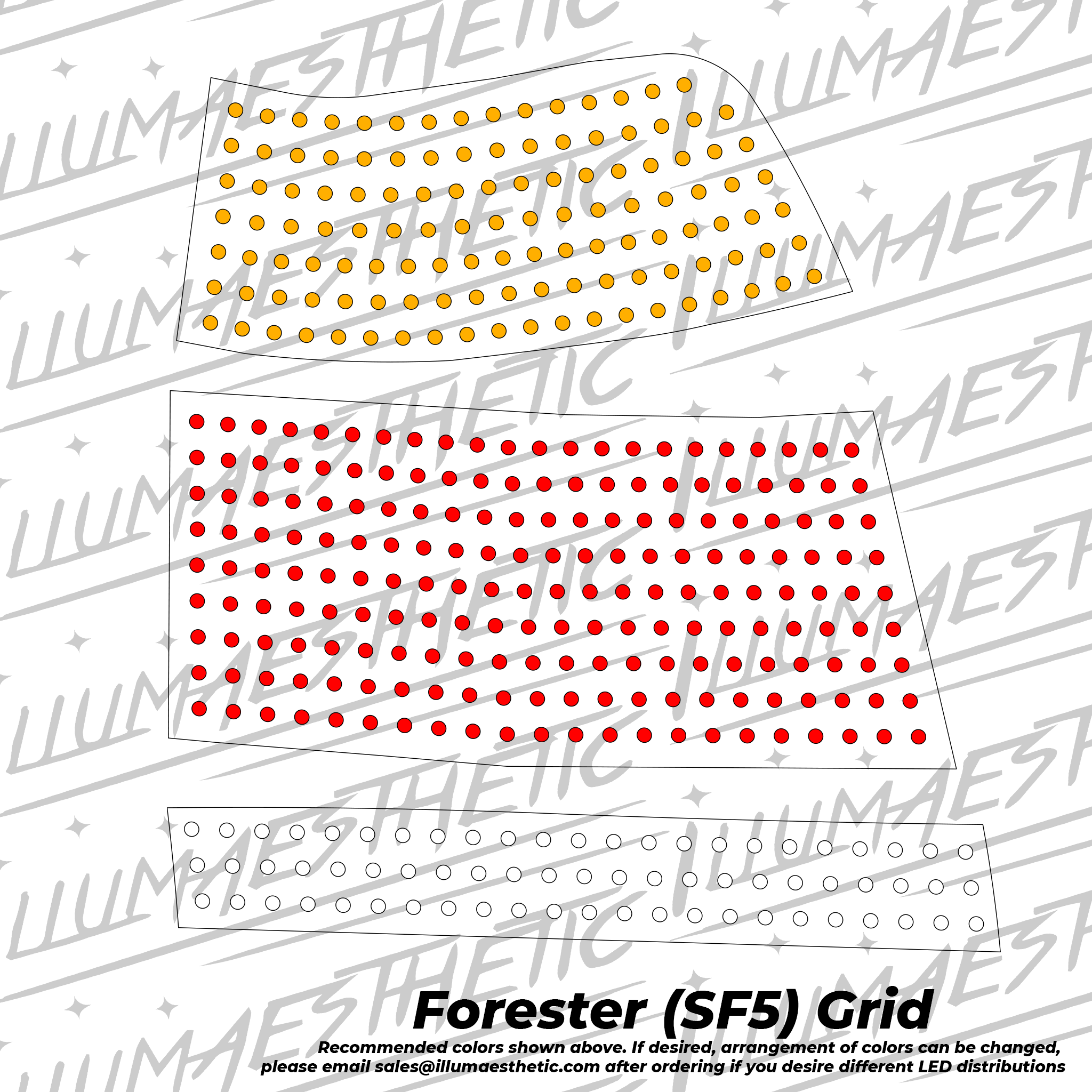 Subaru Forester (SF5) - Complete DIY Kit – Illumaesthetic